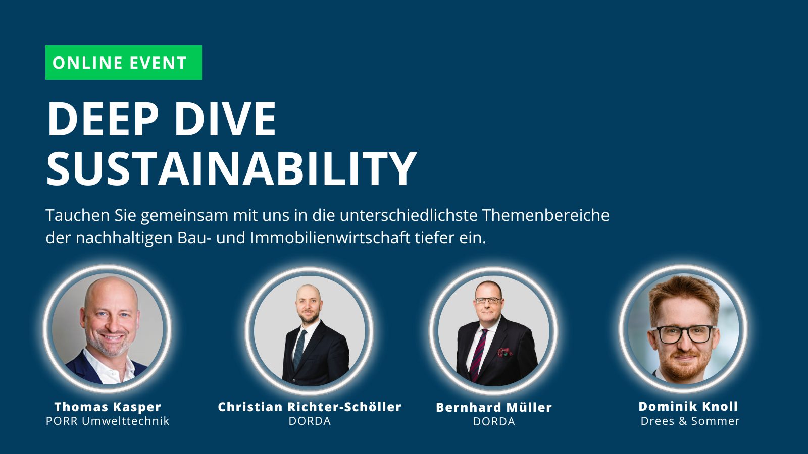 Weitere Deep Dive Sustainability Themen - ÖGNI