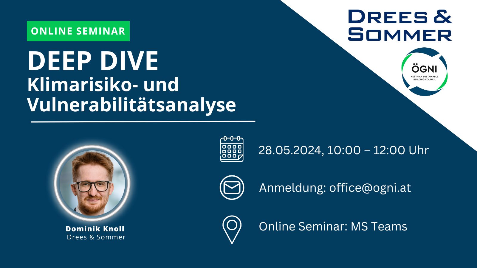 Deep Dive Sustainability: Klimarisiko- und Vulnerabilitätsanalyse - ÖGNI